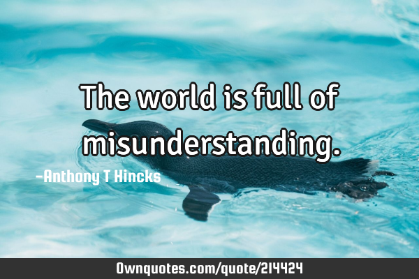 Misunderstanding Quotes