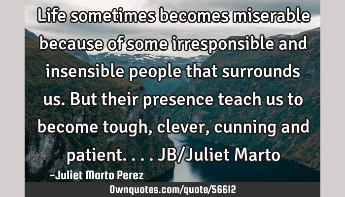 Irresponsible People Quotes